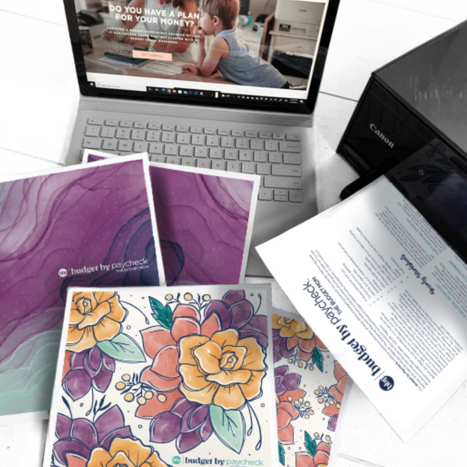 Live on a Budget You Can Afford | Budget By Paycheck Workbook